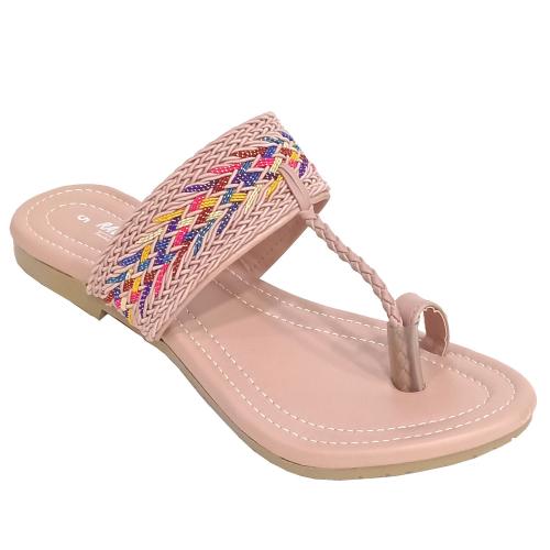Buy Racecourse Peach Slippers for Women Online at Best Prices in India ...