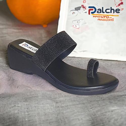 Buy Palche Women Wedges Sandals Black Online at Best Prices in India - JioMart.