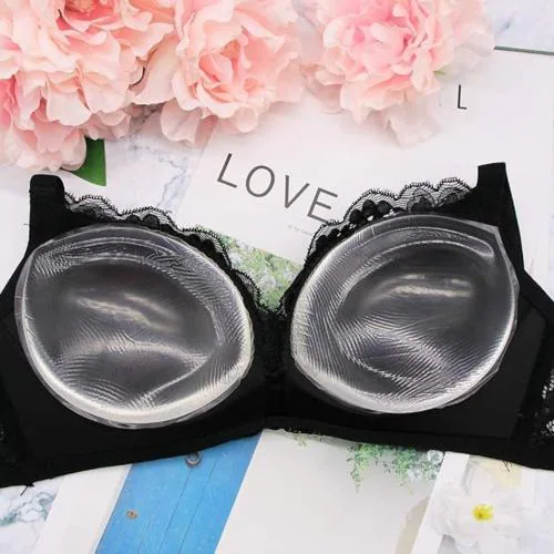 Buy DClub Silicone Bra Inserts Breast Enhancement and Push up Clear Gel ...