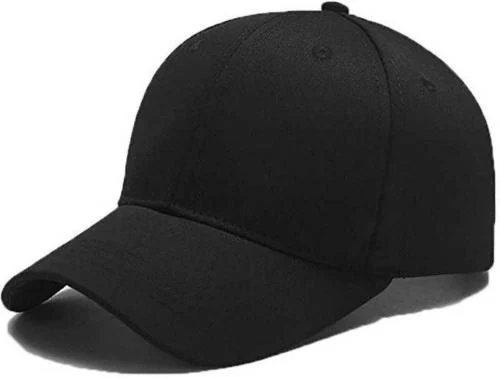 Buy ALMOS Unisex Black Applique Cotton Blend Baseball Cap (Free Size ...