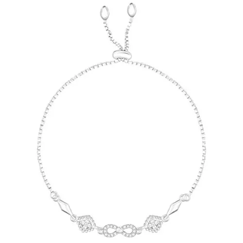 Buy GIVA Sterling Silver Infinity Zircon Bracelet For Women Online at Best Prices in India ...