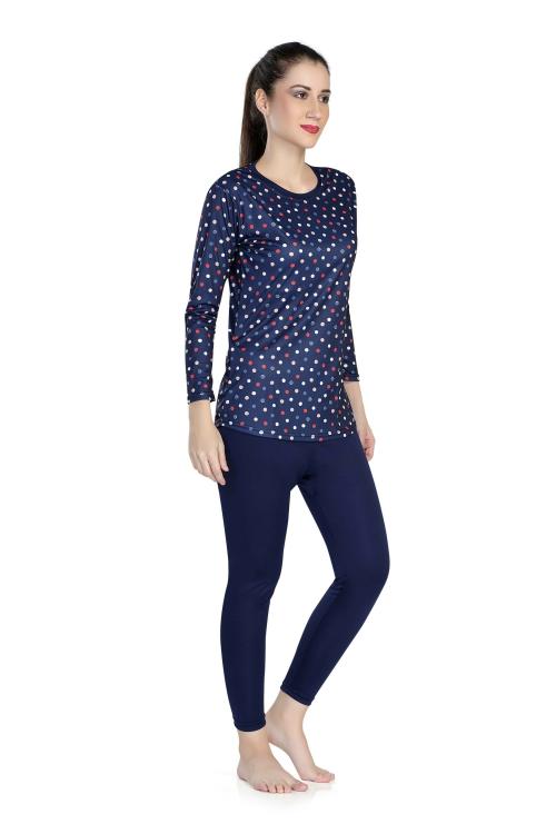 Buy Aashray Aquado Two Piece Swimming Costume for Women with Pads(POLKA ...