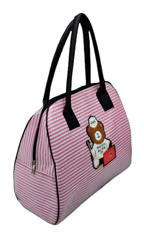 Buy AKSUTI Present Bhalu Printed Handbag For Women And Girls Online at ...