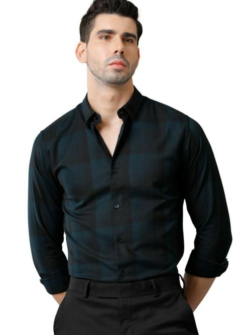 Buy THE COLLECTION Mens Multicolour Checks Full Sleeve Shirt Online at ...