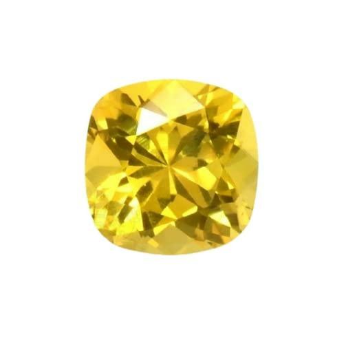 Buy Retrend Design 9 Carat Non-Precious Metal Yellow Sapphire Gemstone ...