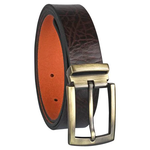 Buy ZORO Genuine Leather Belt for Men | CBBR-05 | Brown Online at Best ...