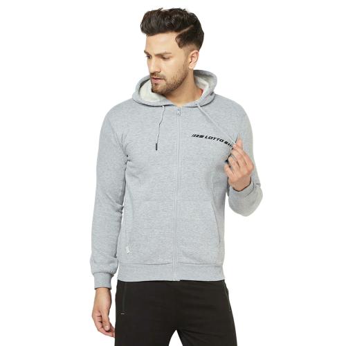 Buy LOTTO MEN MORGAN SWEAT GREY HOODY TOP Online at Best Prices in ...