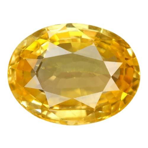 Buy Feel Touch Mart Fabulous Srilankan Ceylon Yellow Sapphire Pukhraj ...