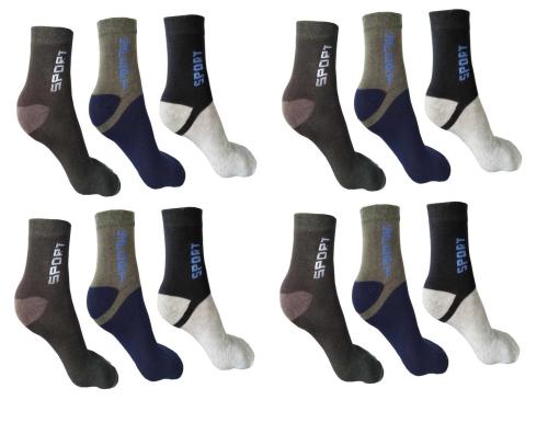 Buy Nifter Fashionable Latest Multicolor Men Ankle Length Socks (12 ...