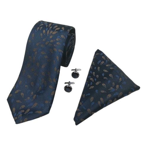 Buy Rare Combee Group Men's Navy Blue, Golden & Blue Floral Design ...