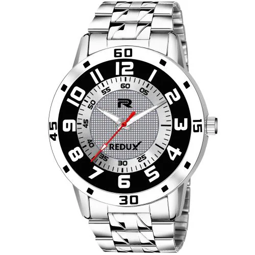 Buy Redux RWS0393S Black Dial Stainless Steel Analog Men's Watch Online ...