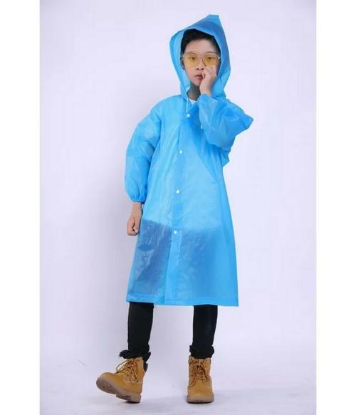 Buy INFISPACE Kid's Reusable EVA Rain Poncho Raincoat| Rain Jackets ...