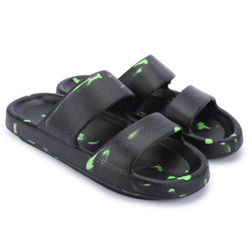Buy Richale Comfortable Trending Green Slider For Men Online at Best ...