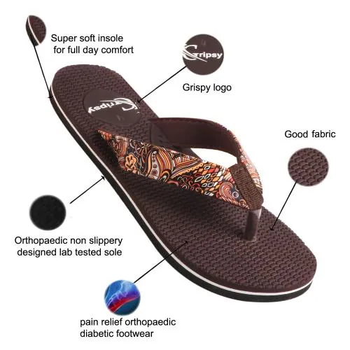 Buy GRIPSY Aadab Graceful Women Flipflops & Slippers Online at Best ...