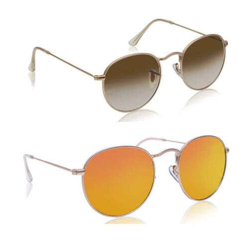 Buy Phenomenal Oval Unisex Sunglasses (Multicolor) (Men & Women) Online ...