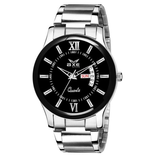 Buy Axe Style Analog Black Dial Silver Strap Watch for Men (XDD-1003 ...