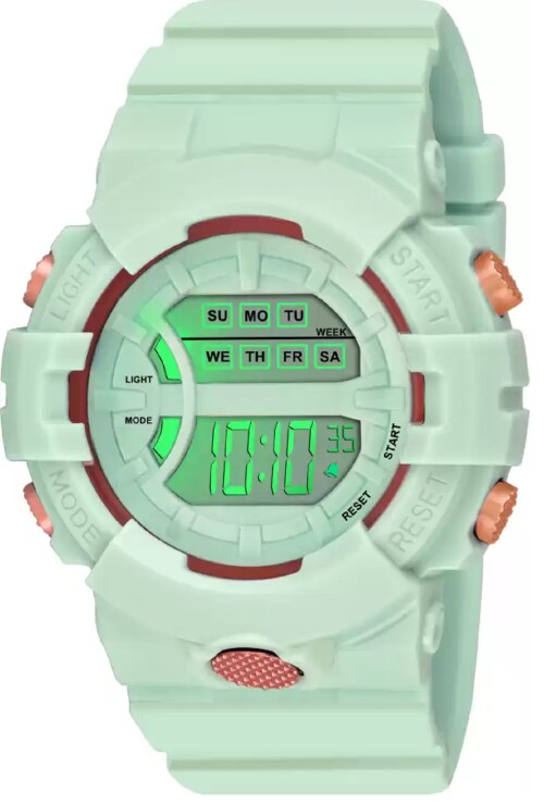 Buy BIZOLO Digital Smarts Green Watch For Boys & Kids Watch Digital ...