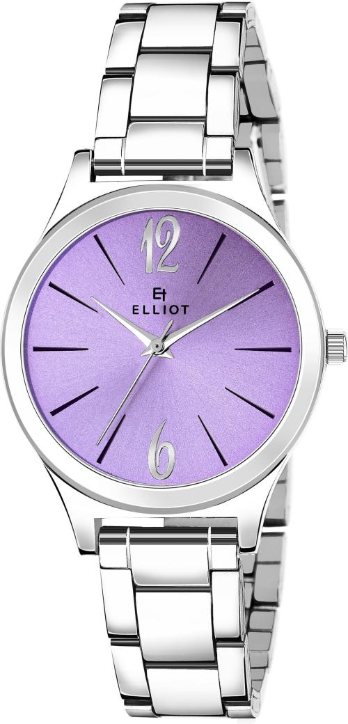 Buy Elliot Analog Purple Dial Silver Strap Watch For Women Online at ...