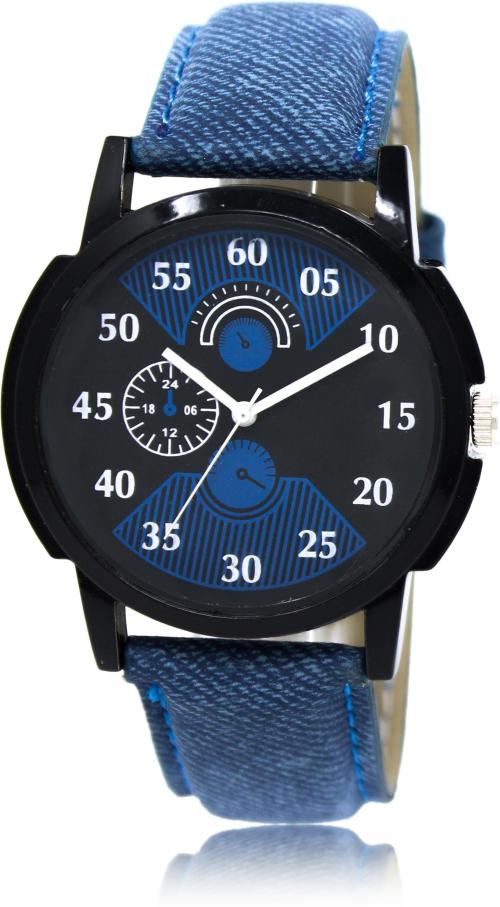 Buy Shivark Analog Multicolor Dial Blue Strap Watch For Men Online at ...