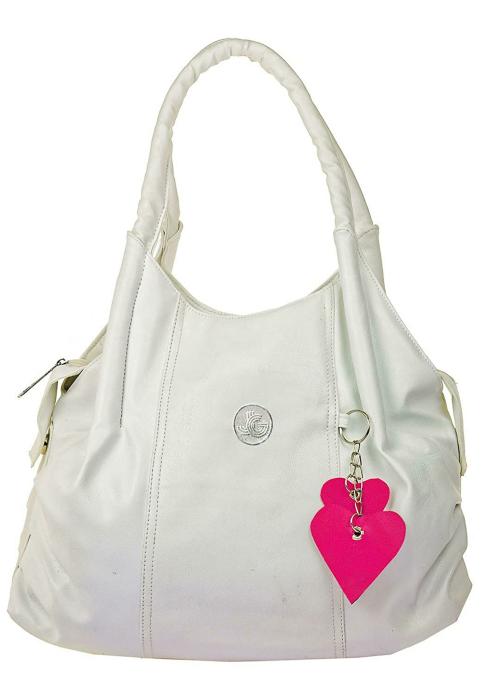 Buy JG Women's Shoulder Bag (JGHDB-Floral-Print_White) Online at Best ...