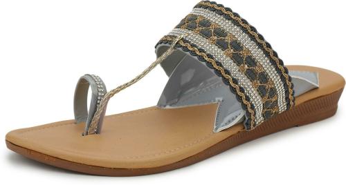 Buy NV Style Grey Stylist Sandals for Women Online at Best Prices in ...