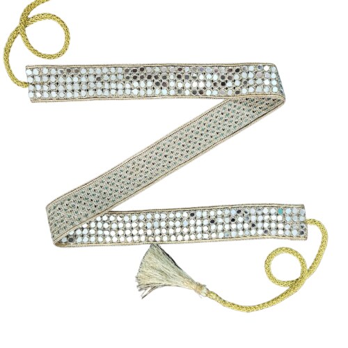 Buy The Cool GrandMom Traditional Mirror Work Belt for Party Wear ...