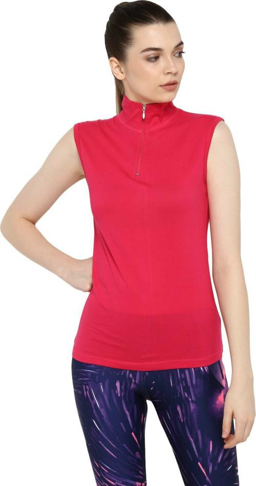 Buy Ap'pulse Women Pink Solid Pure Cotton Top Online at Best Prices in ...