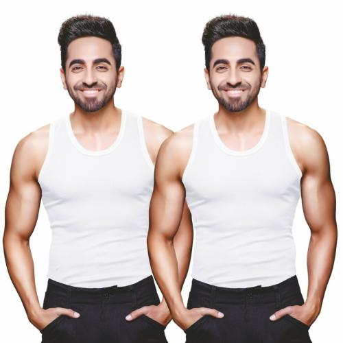 Buy Ranjit Smart 100% Cotton Men's Sleeveless Parker Vest (Pack of 2 ...