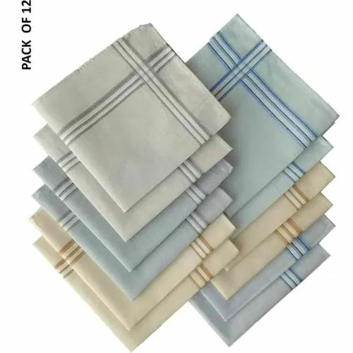 Buy BADLOOK MEN COTTON HANDKERCHIEF MULTICOLOUR SET OF 12 Pieces Online at Best Prices in India ...