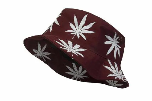 Aavjo Maroon Cotton Bucket Hat - JioMart
