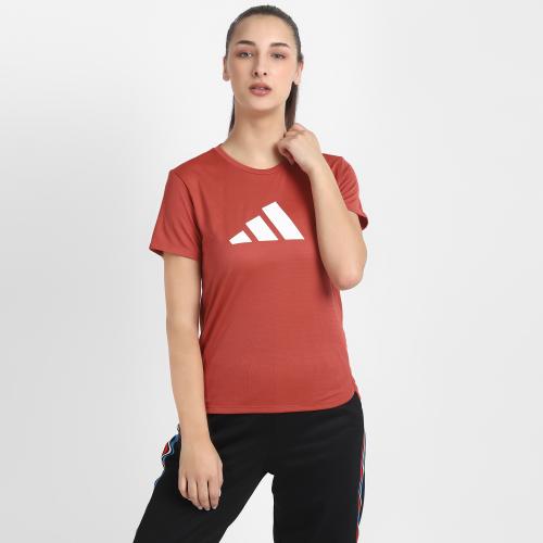 Buy Adidas Women BOS LOGO TEE Red Training T-shirts Online at Best Prices in India - JioMart.