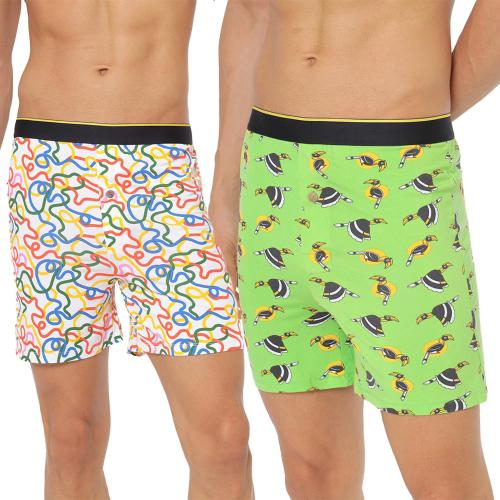 Buy bummer Printed Boxers For Men | Solids Micro Modal Fabric Feels ...