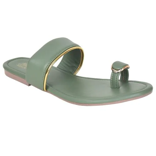 Buy Trend Transfit Toe-ring Casual Flat Chappal | Casual Ladies Latest ...