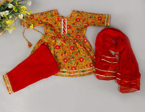 Buy Spack Jerrow Kids dress girl|Kurti Palazo set for girls|kids ...