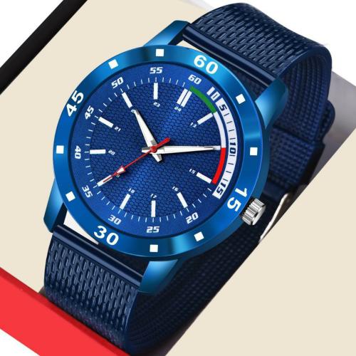 Buy Bolun Analog Blue Dial Blue Strap Watch For Men Online at Best ...