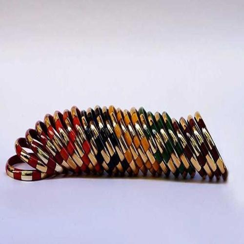 Buy Dreamy Designs Glass Kada (Pack of 24) - 2.3 Online at Best Prices ...