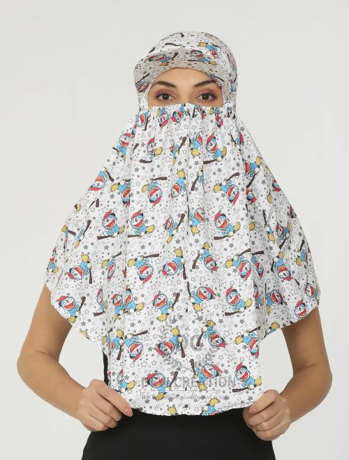 Devi Creation Sun Protection rayon cotton Innovative Printed Scarf Cum ...