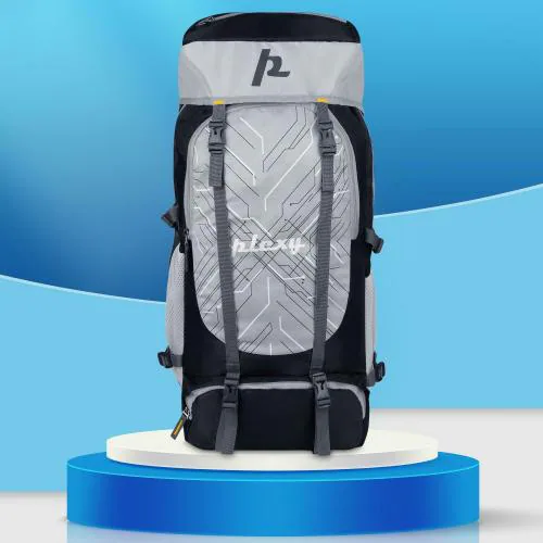 Buy Plexy Black Polyester Rucksack 65 L Online at Best Prices in India ...