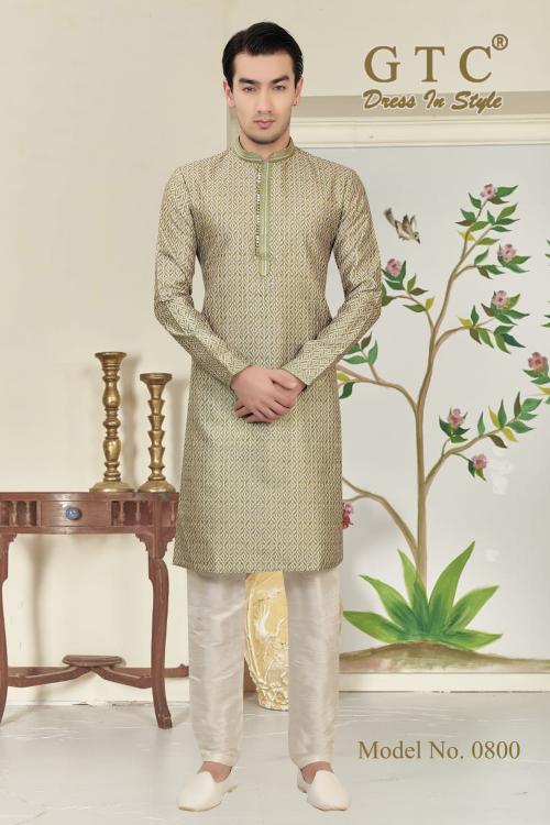 Buy GTC Men Dark Green Kurta Pyjama Set Online at Best Prices in India - JioMart.