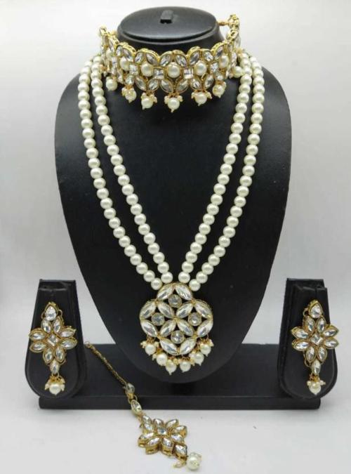 Buy NAITIKA ARTS Brass Brass Brown, Gold Jewel Set (Pack Of 2) Online ...