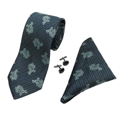 Buy Rare Combee Group Blue Luxurious Premium Silk Necktie with Pocket ...