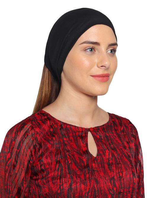 Buy MONATI Women's self design cotton viscose under scarf hijab head ...