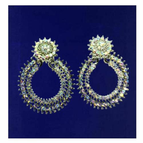 Buy TREND KREATIONS Round Shape Design Glamorous Earrings Elevate Your ...