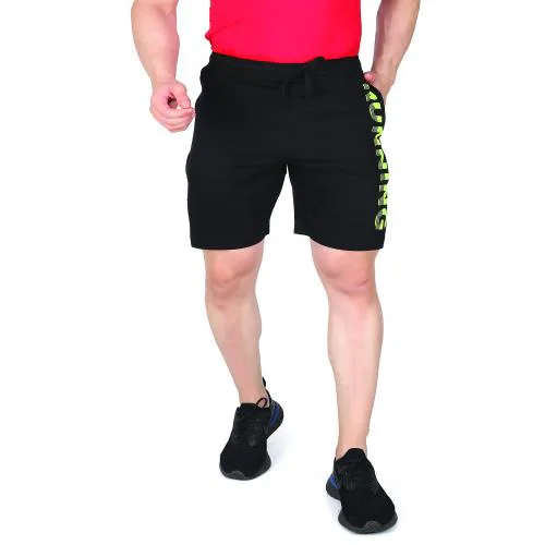 Chromozome Men Black Cotton Solid Single Shorts - JioMart