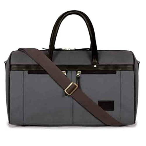 Buy The Clownfish Scott Grey Polyester Travel Duffle Bag For Unisex ...