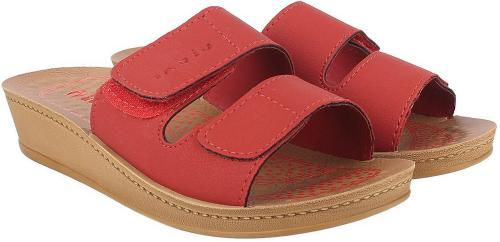 Buy Inblu Women Red Wedges Sandal (5) Online at Best Prices in India ...