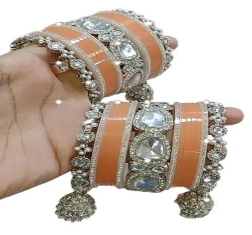 Buy Jhumko Bangles Chuda Set for Women and Girls Bangles for Wedding ...