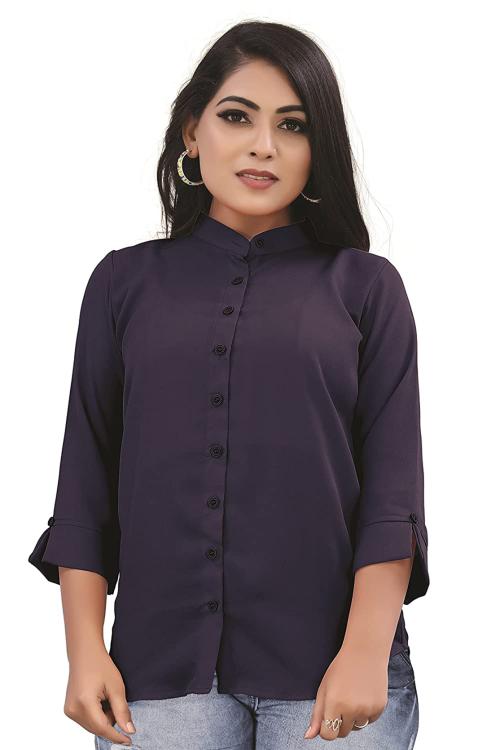 Buy Akash Fashion Women and Girls Blue Summer Cool Shirt Online at Best Prices in India - JioMart.