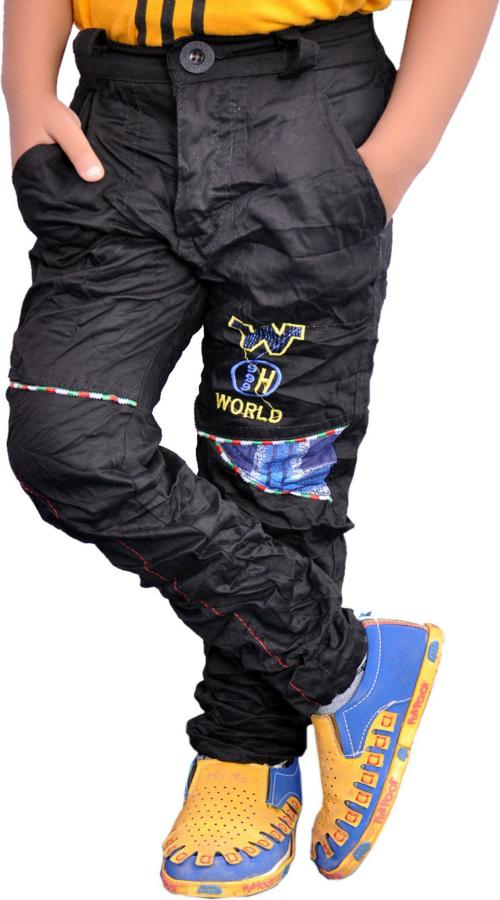 Buy AD & AV Boys Black Solid Cotton Single Cargo Pants Online at Best Prices in India - JioMart.