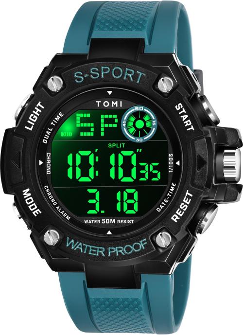 Buy TOMI Digital Watch - For Men DUAL TIME SPORTS DIGITAL WATCH-TM-9107 ...